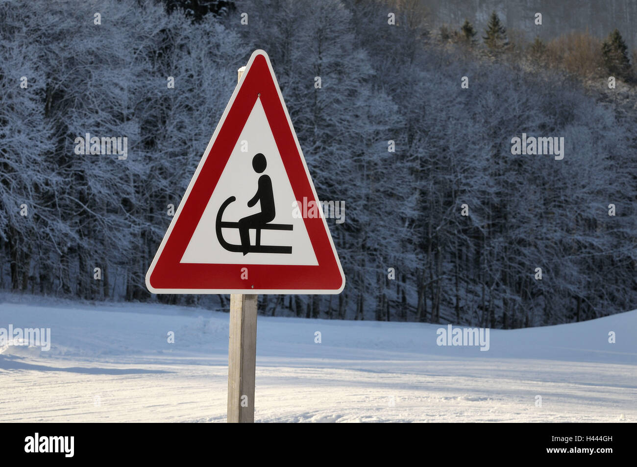 Wood toboggan hi-res stock photography and images - Alamy