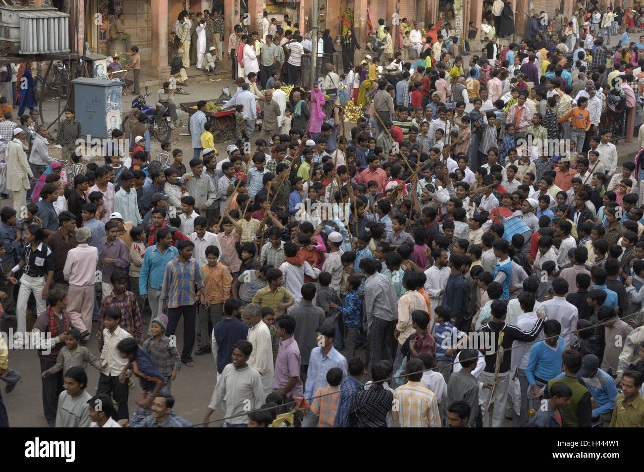 Jaipur, feast, crowd people, no model release Stock Photo - Alamy