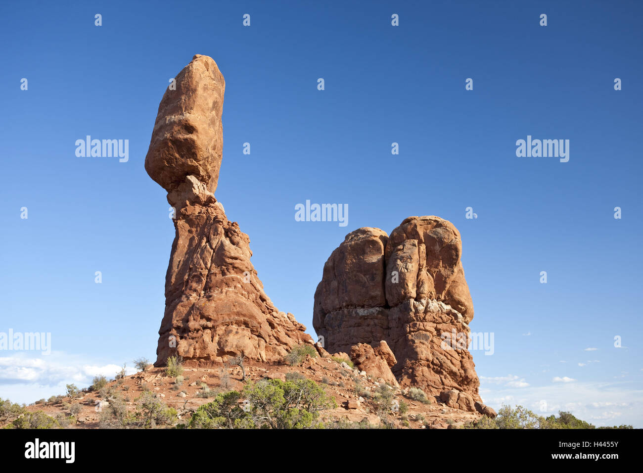 The USA, Utah, Colorado plateau, Arches Nationwide park, bile formation ...