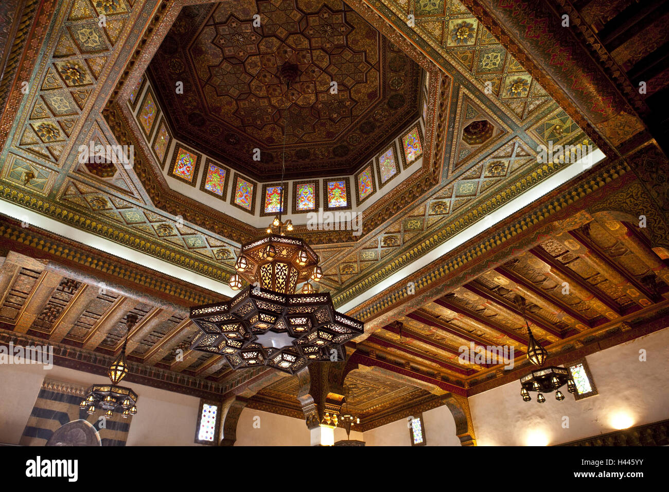 Syria, Aleppo, stronghold throne room Stock Photo - Alamy