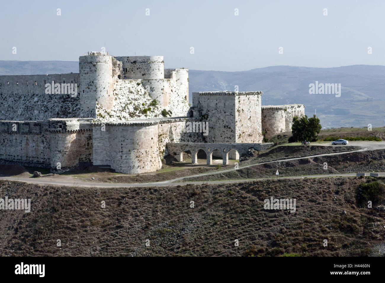 Syria, Jabal Kalakh, Crac the Chevaliers Stock Photo - Alamy