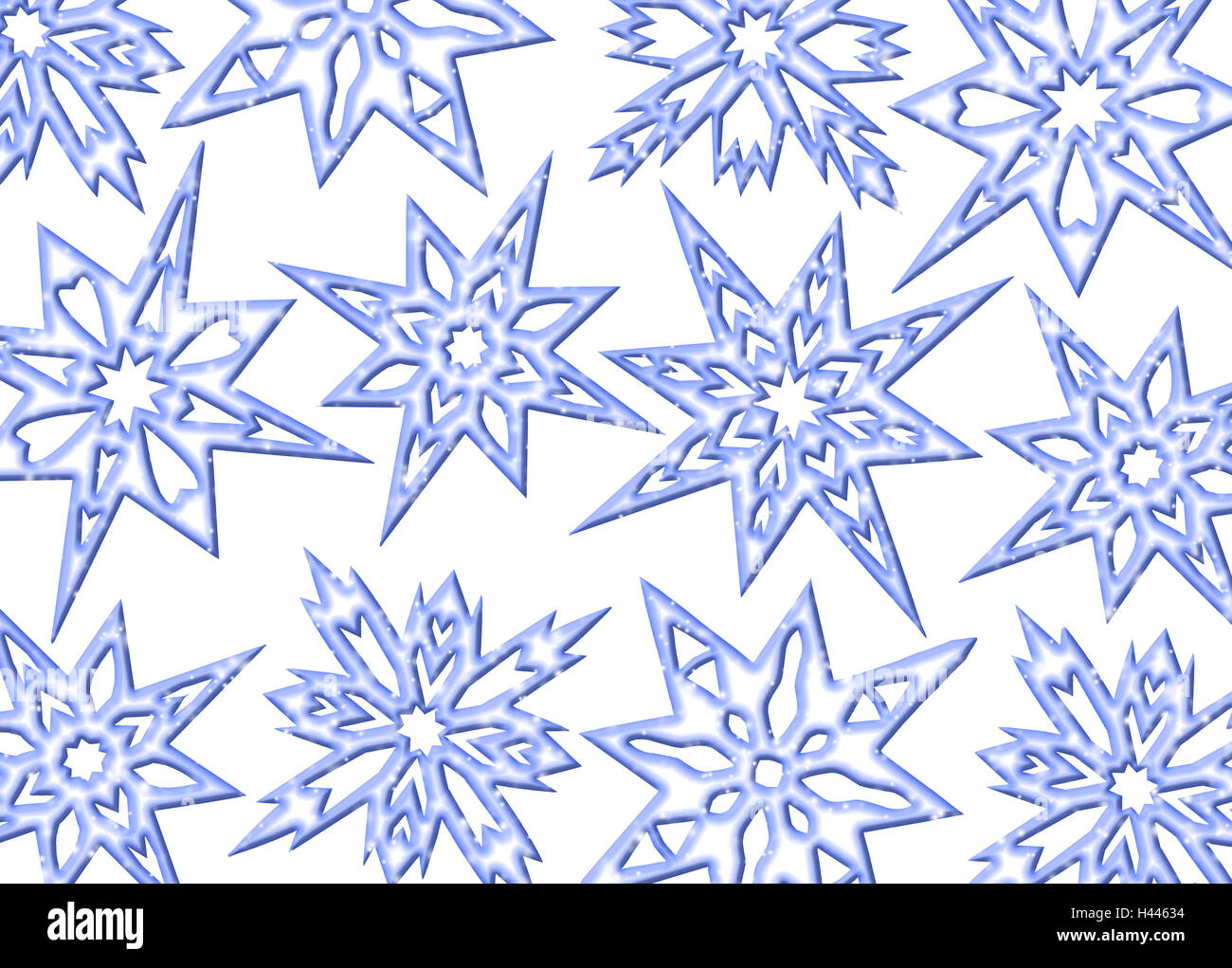 Snow crystals, artificially Stock Photo - Alamy