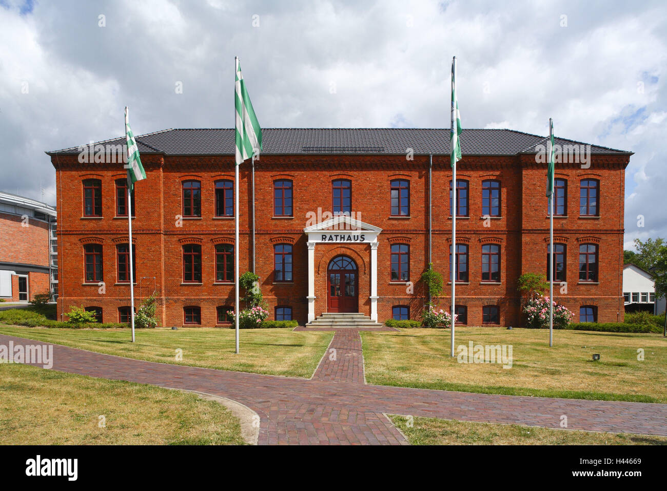 Easter wooden charm baker, city hall Stock Photo - Alamy