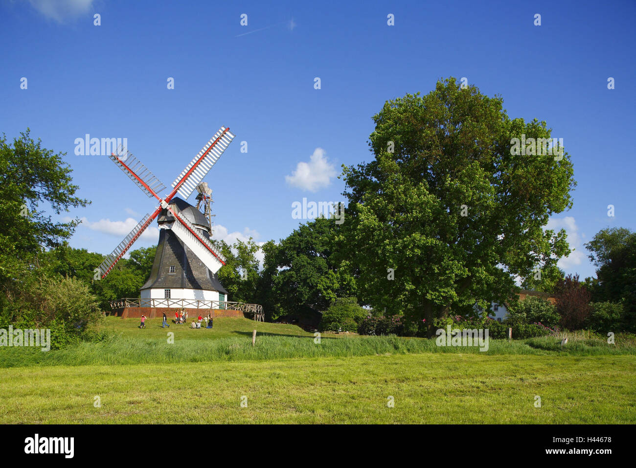 Worpswede, Worpsweder windmill Stock Photo - Alamy