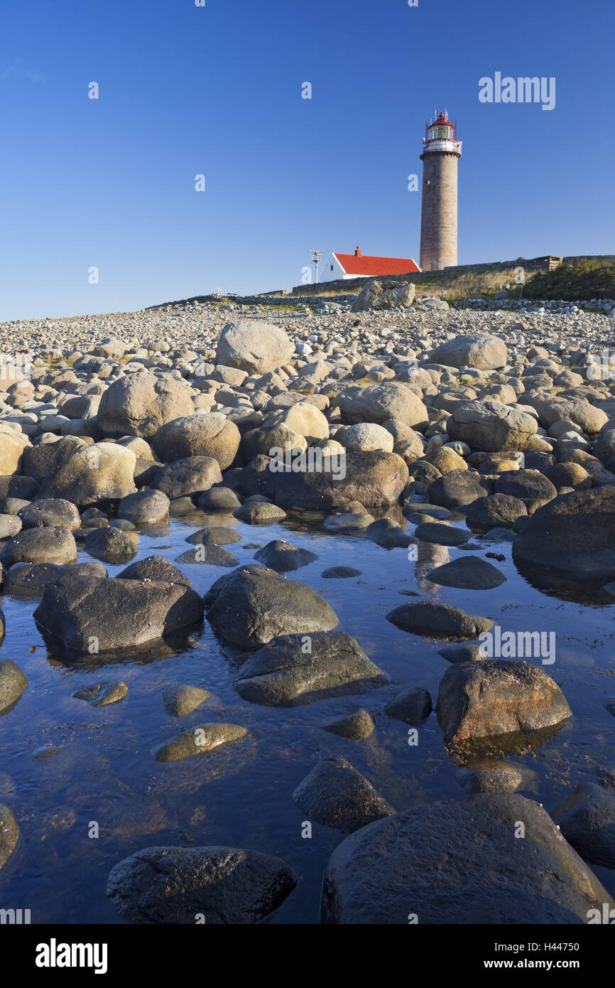 Norway, Rogaland, Lista, lighthouse, coast, rocks Stock Photo - Alamy