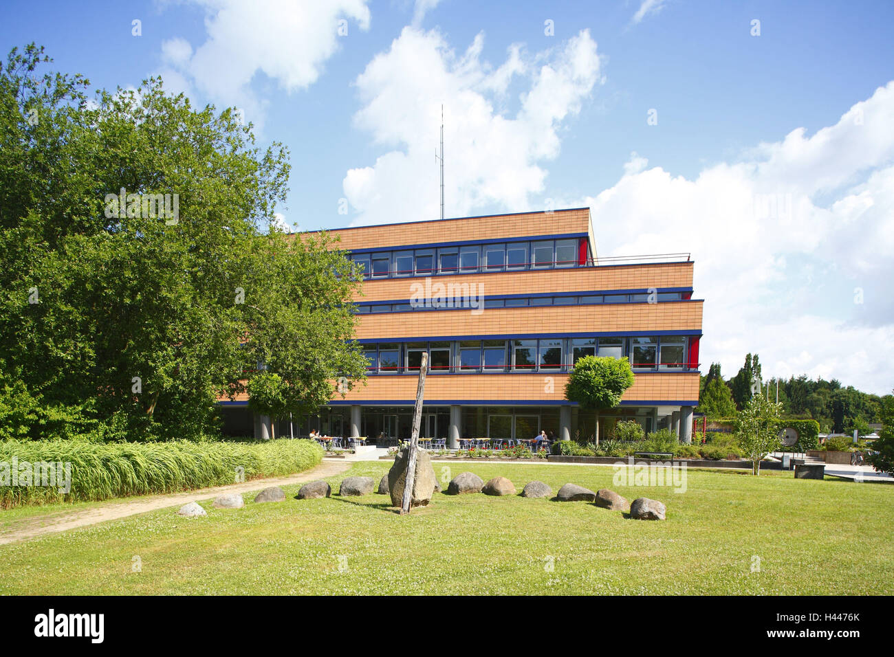 Easter wooden charm baker, house of a circle Stock Photo - Alamy