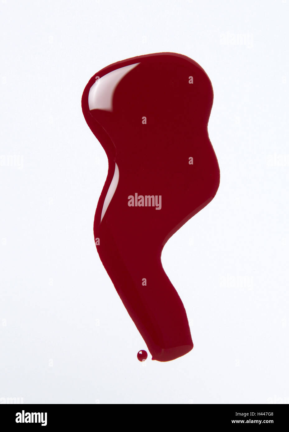 Paint blot red hi-res stock photography and images - Alamy