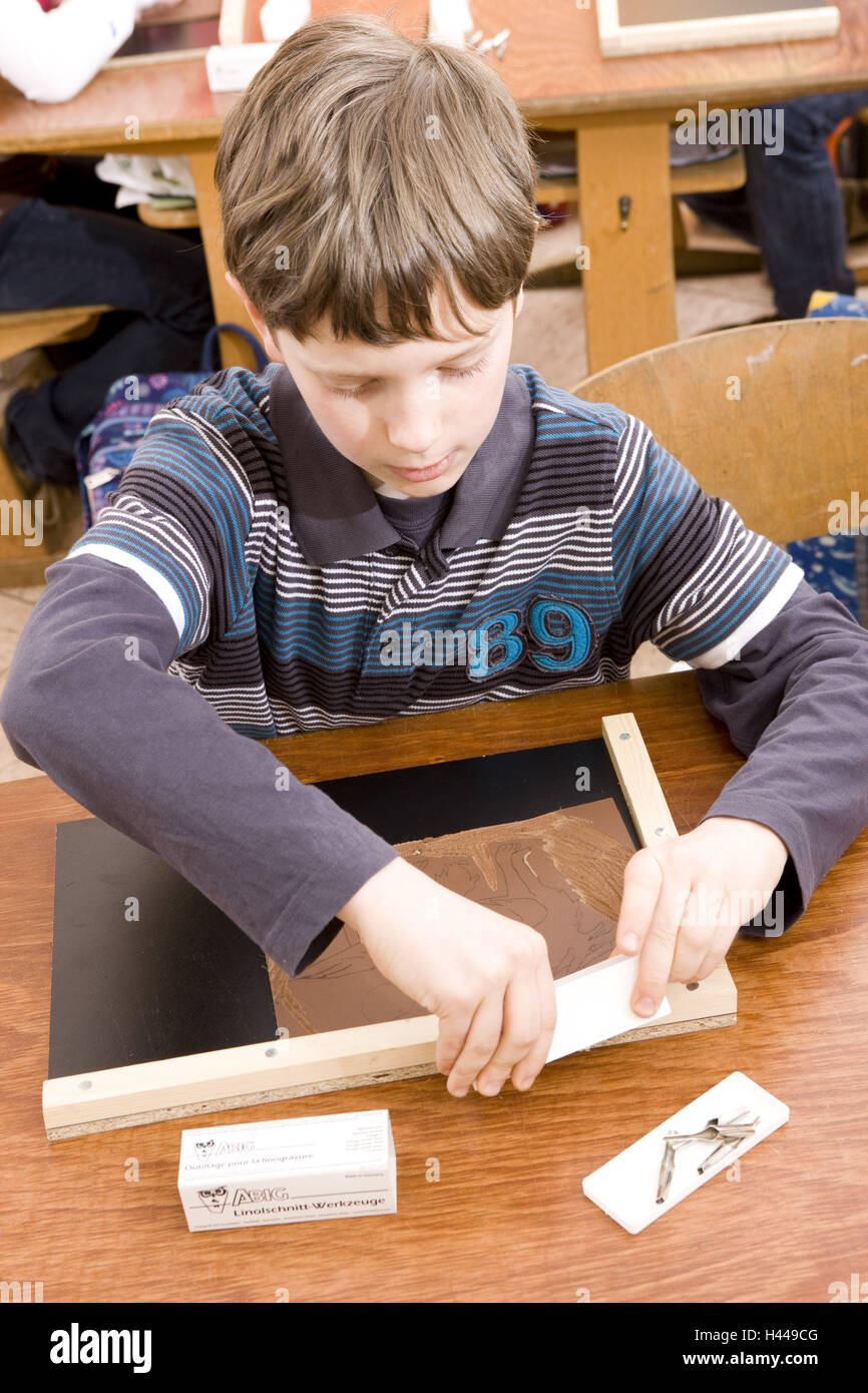 Linoleum art hi-res stock photography and images - Alamy