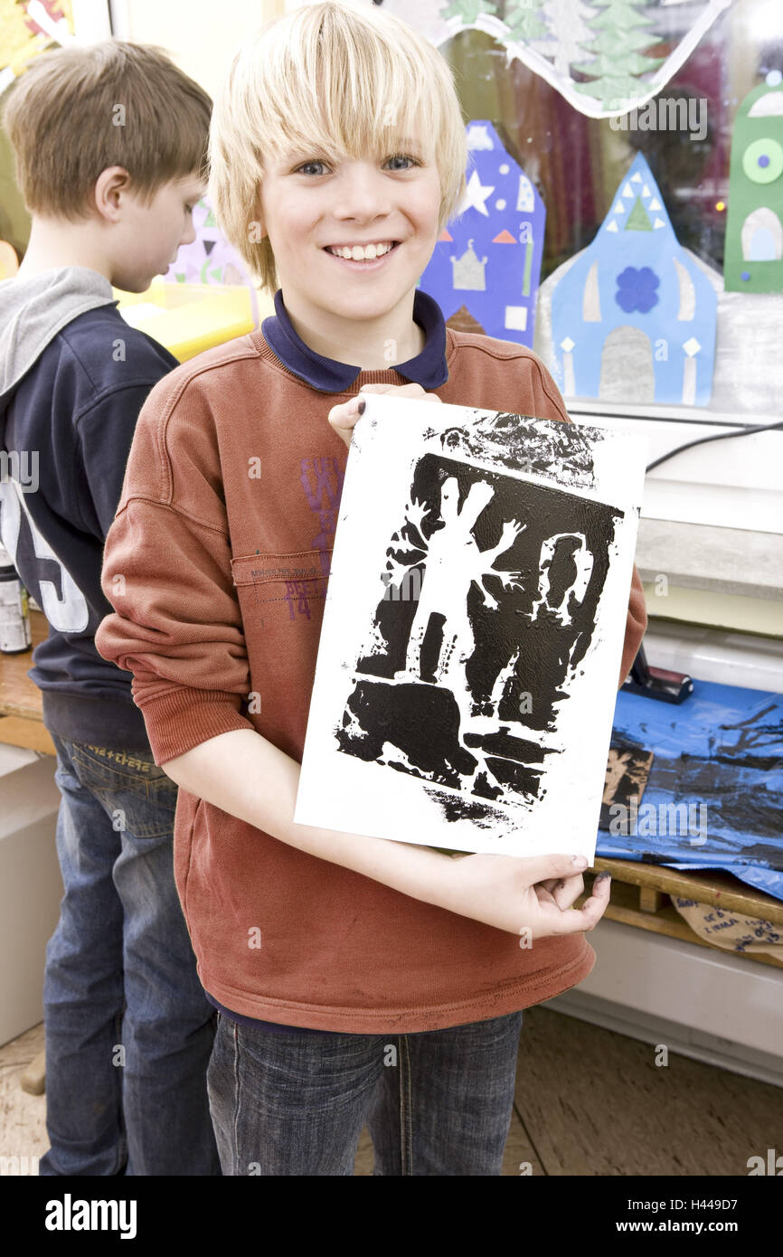 Linocut hi-res stock photography and images - Alamy