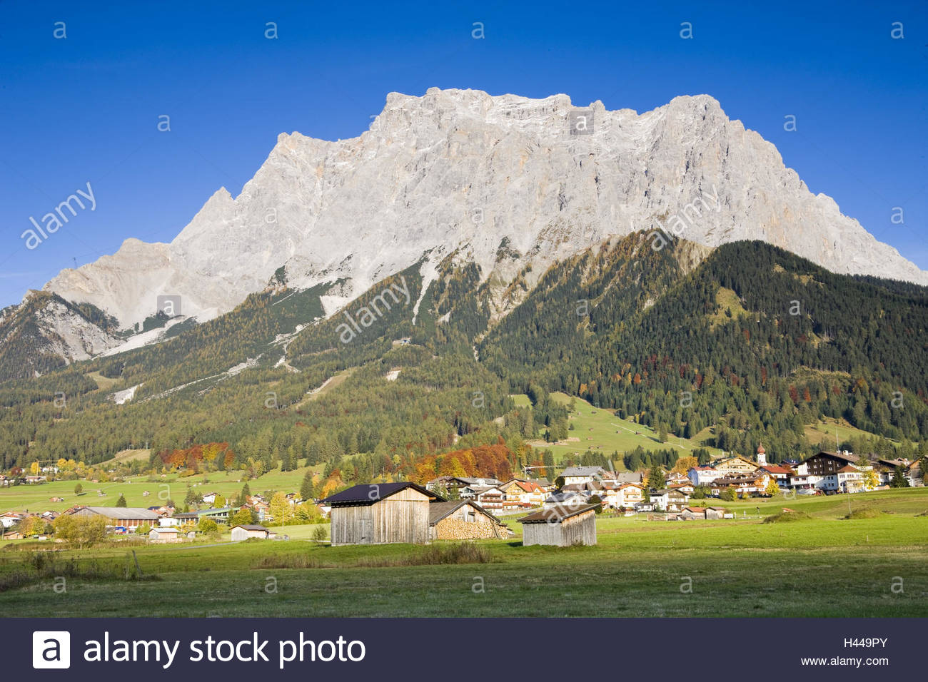 Ehrwald Village Stock Photos & Ehrwald Village Stock Images - Alamy