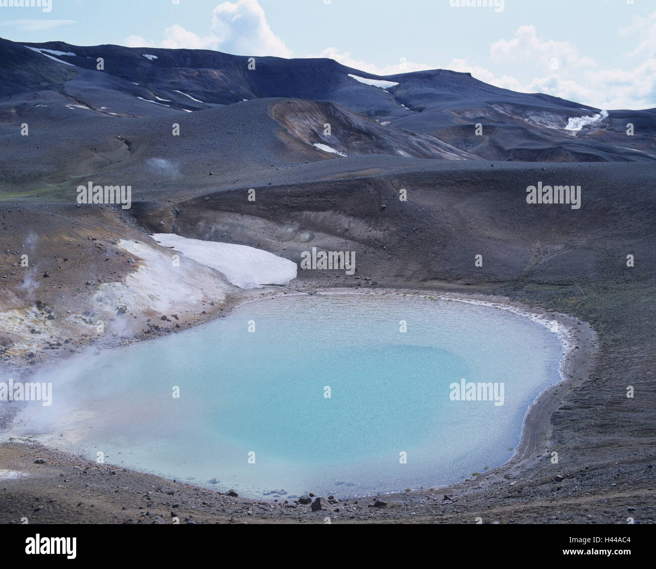 Europe volcano lake hi-res stock photography and images - Alamy