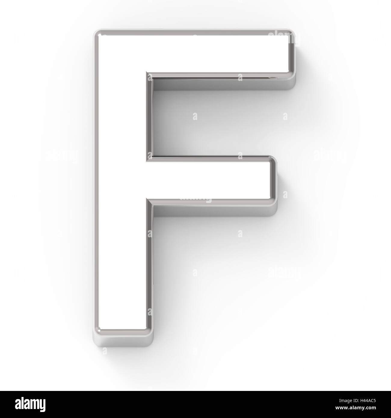 3d Letter F