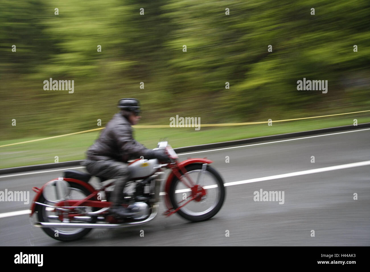 Boiler mountain race, old-timer motorcycle, NSU 251 S., mountain ...
