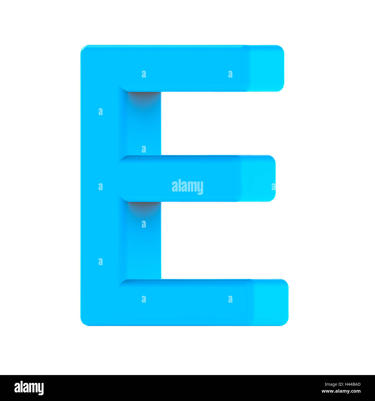 Blue Letter E Logo