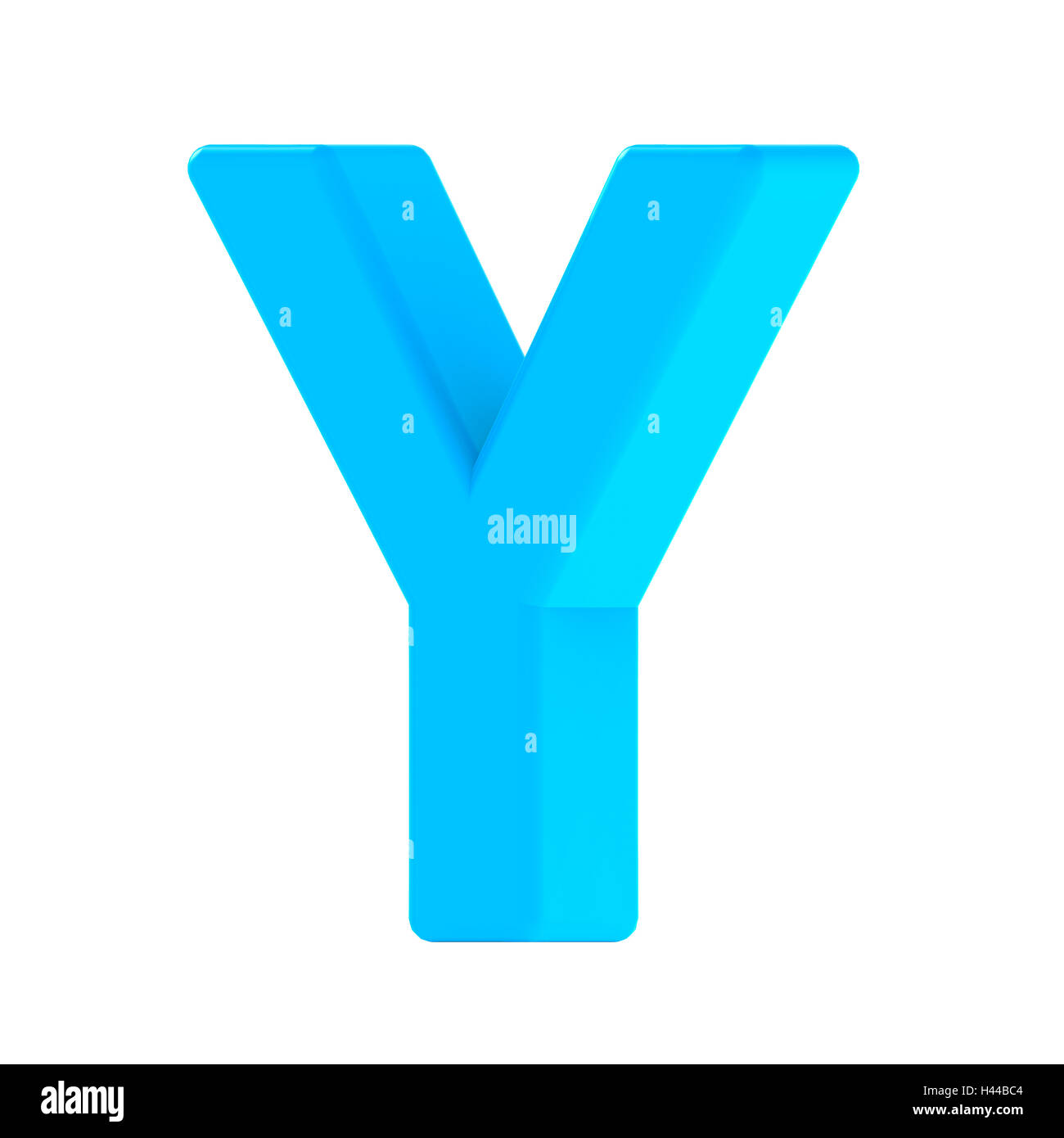 Blue y letter hi-res stock photography and images - Alamy