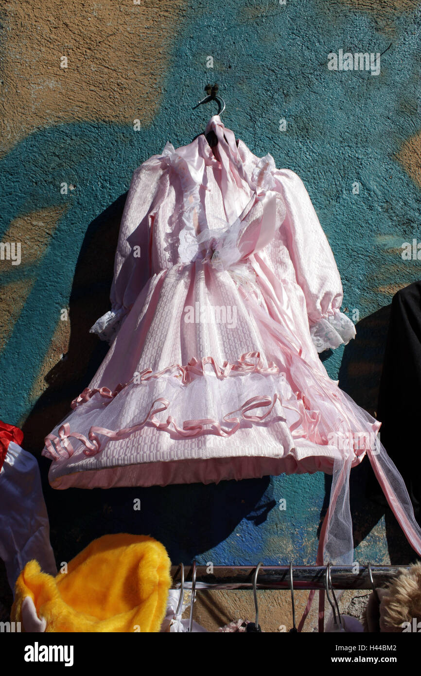 Dress, pink, flea market Stock Photo - Alamy