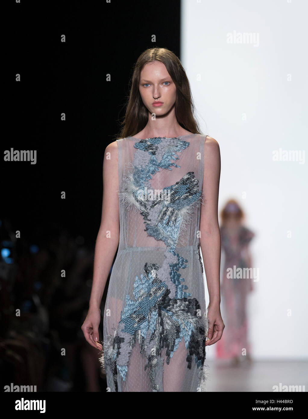 New York, NY USA - September 10, 2016: Model walks runway for Academy ...