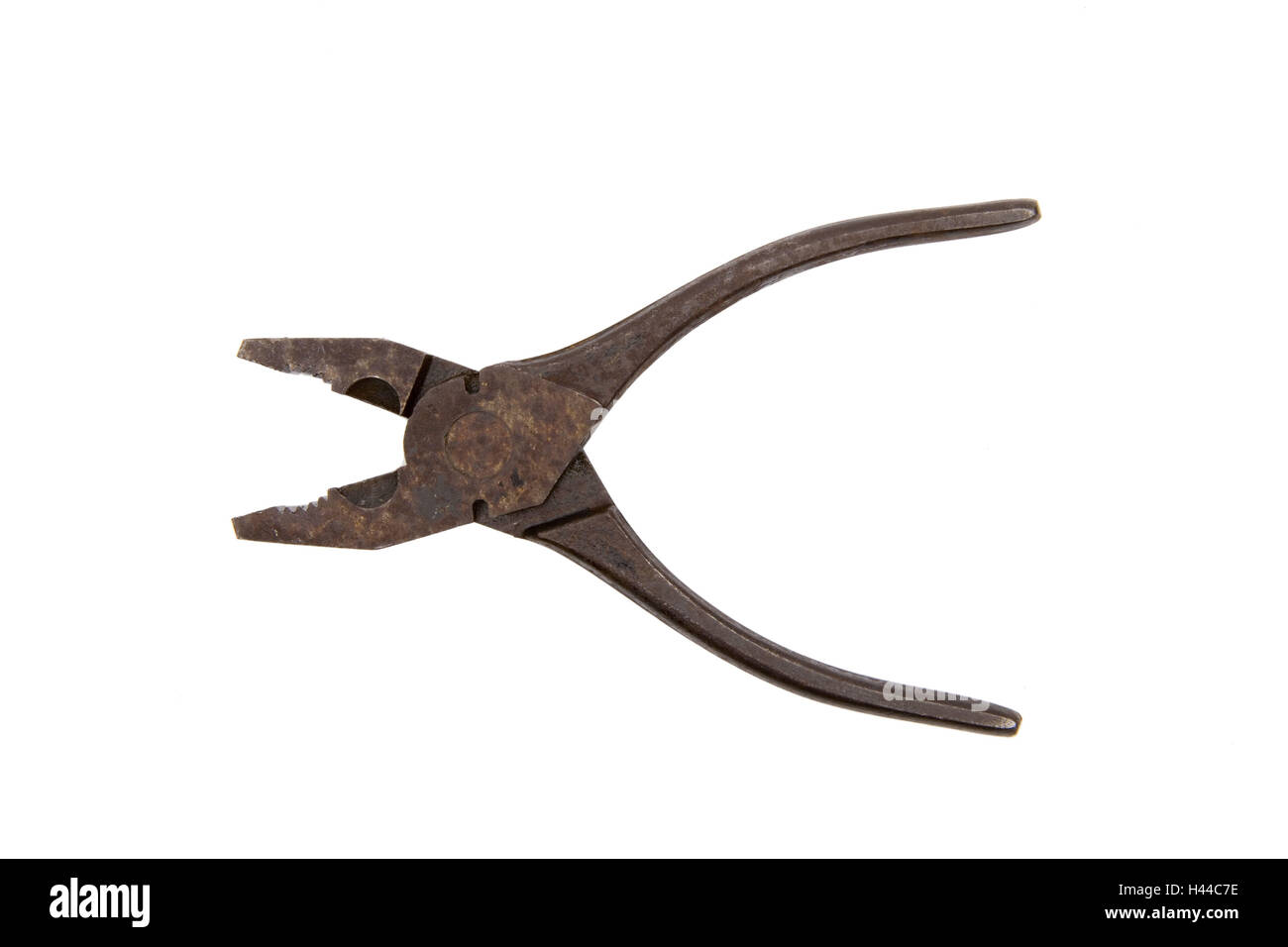 Engineers pliers, rust, cut-out Stock Photo - Alamy