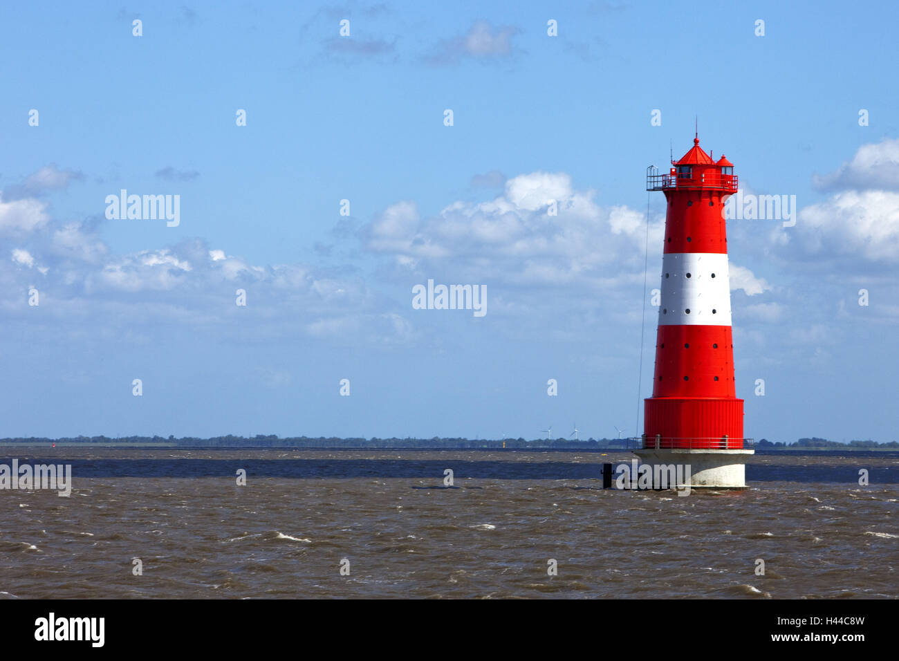 Lighthouse Arngast, Jade Bay, Lower Saxony, Germany Stock Photo - Alamy