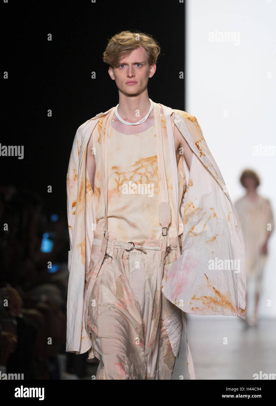 New York, NY USA - September 10, 2016: Model walks runway for Academy ...