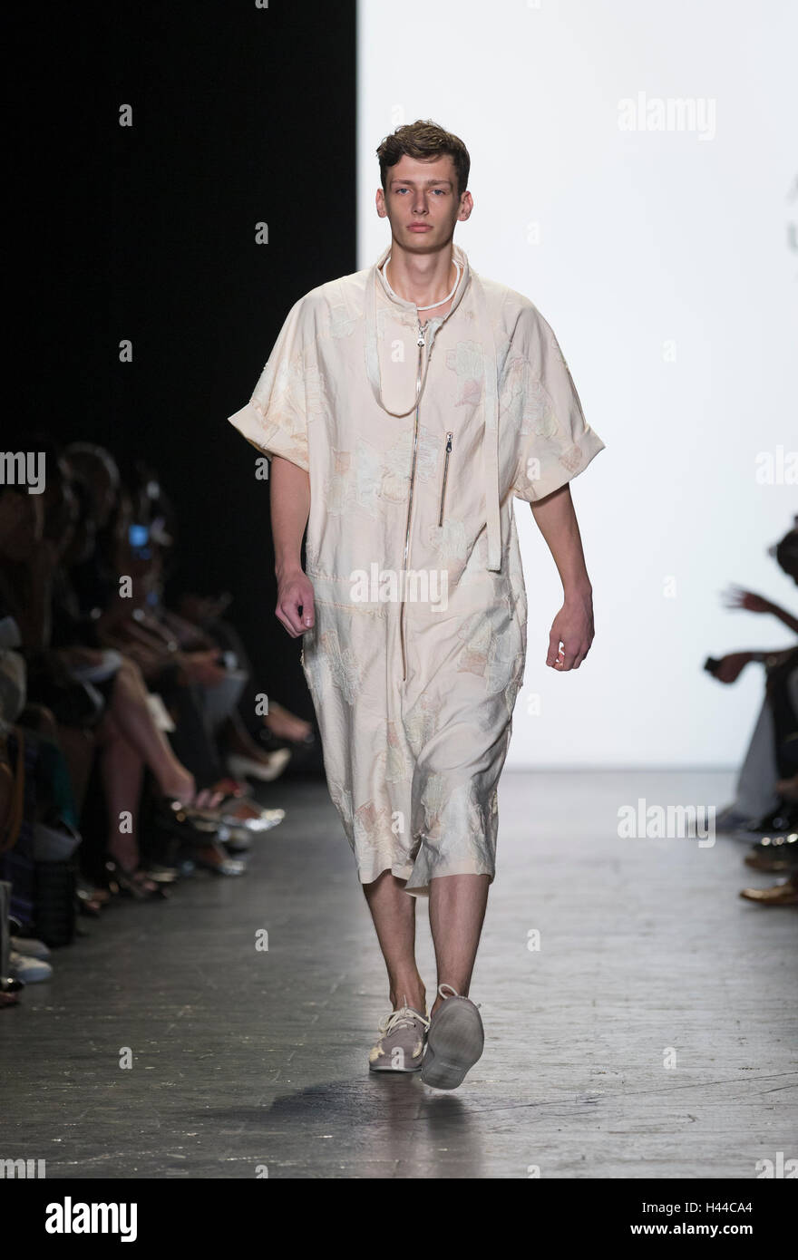 New York, NY USA - September 10, 2016: Model walks runway for Academy ...