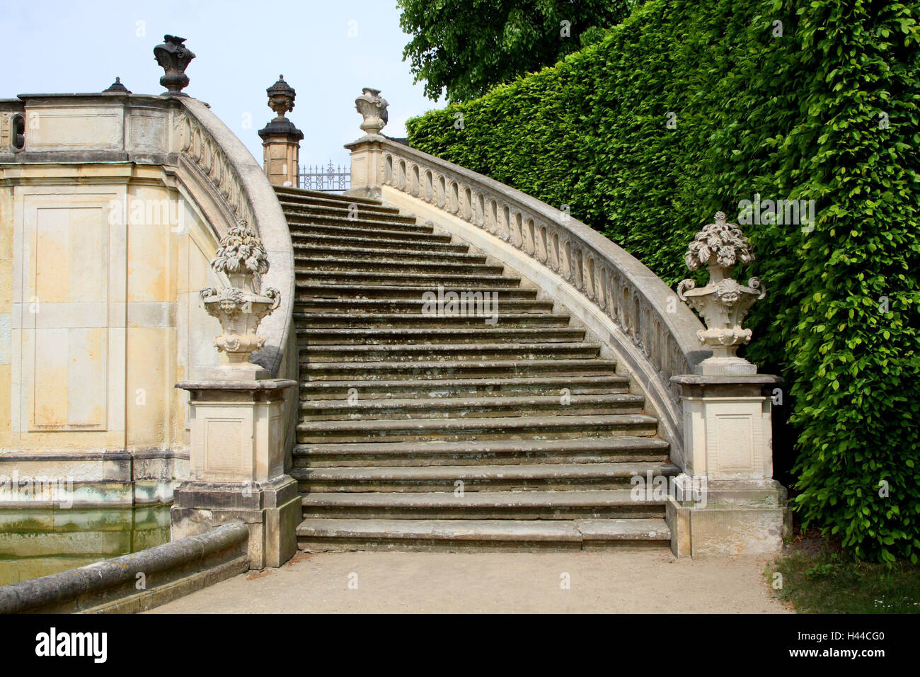 Baroque stairs hi-res stock photography and images - Alamy