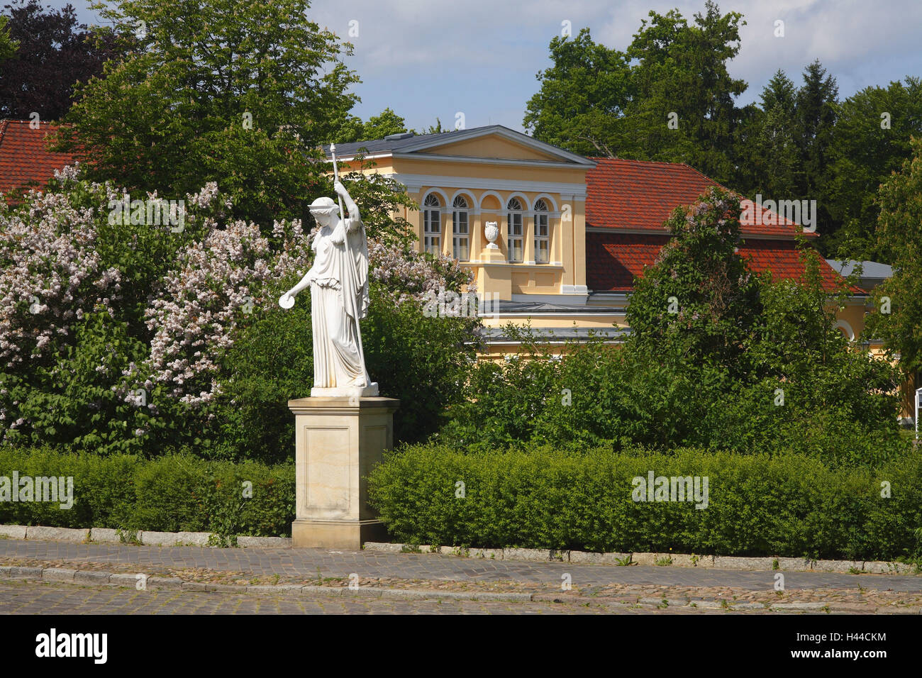 Germany, Mecklenburg-West Pomerania, Neustrelitz, orangery, castle garden Stock Photo - Alamy