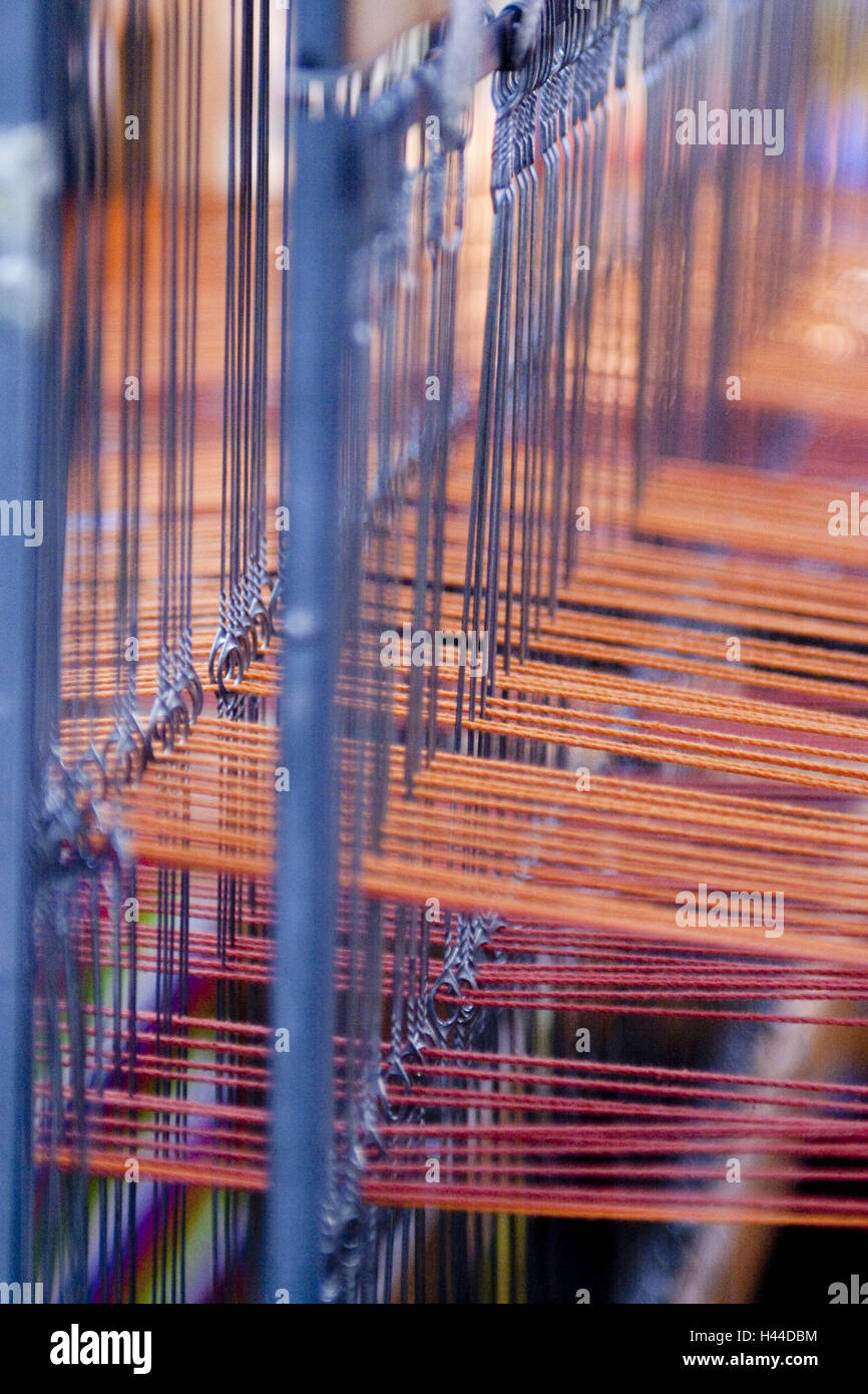 Close-up, loom, detail Stock Photo - Alamy