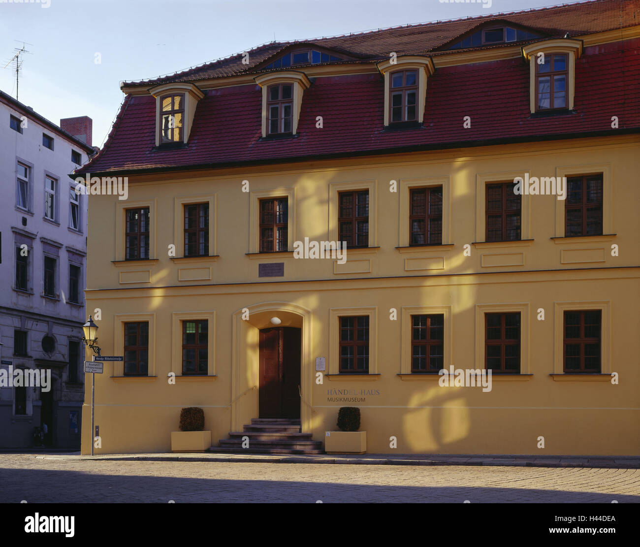 Germany, Saxony-Anhalt, Halle in, the hall, scuffle house, birthplace ...