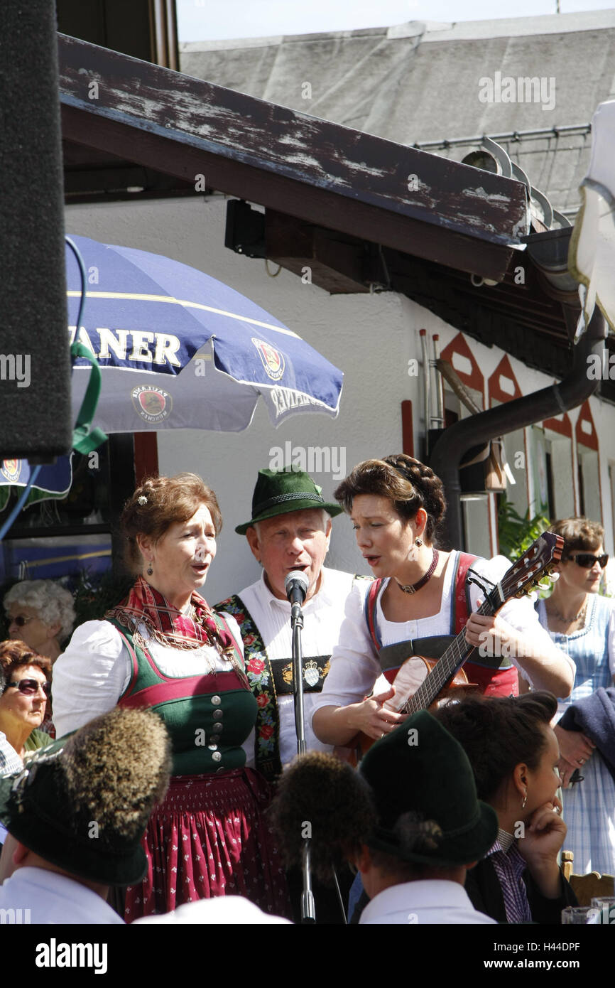 Germany, Bavaria, Garmisch-Partenkirchen, high-level alp, Werdenfelser ...