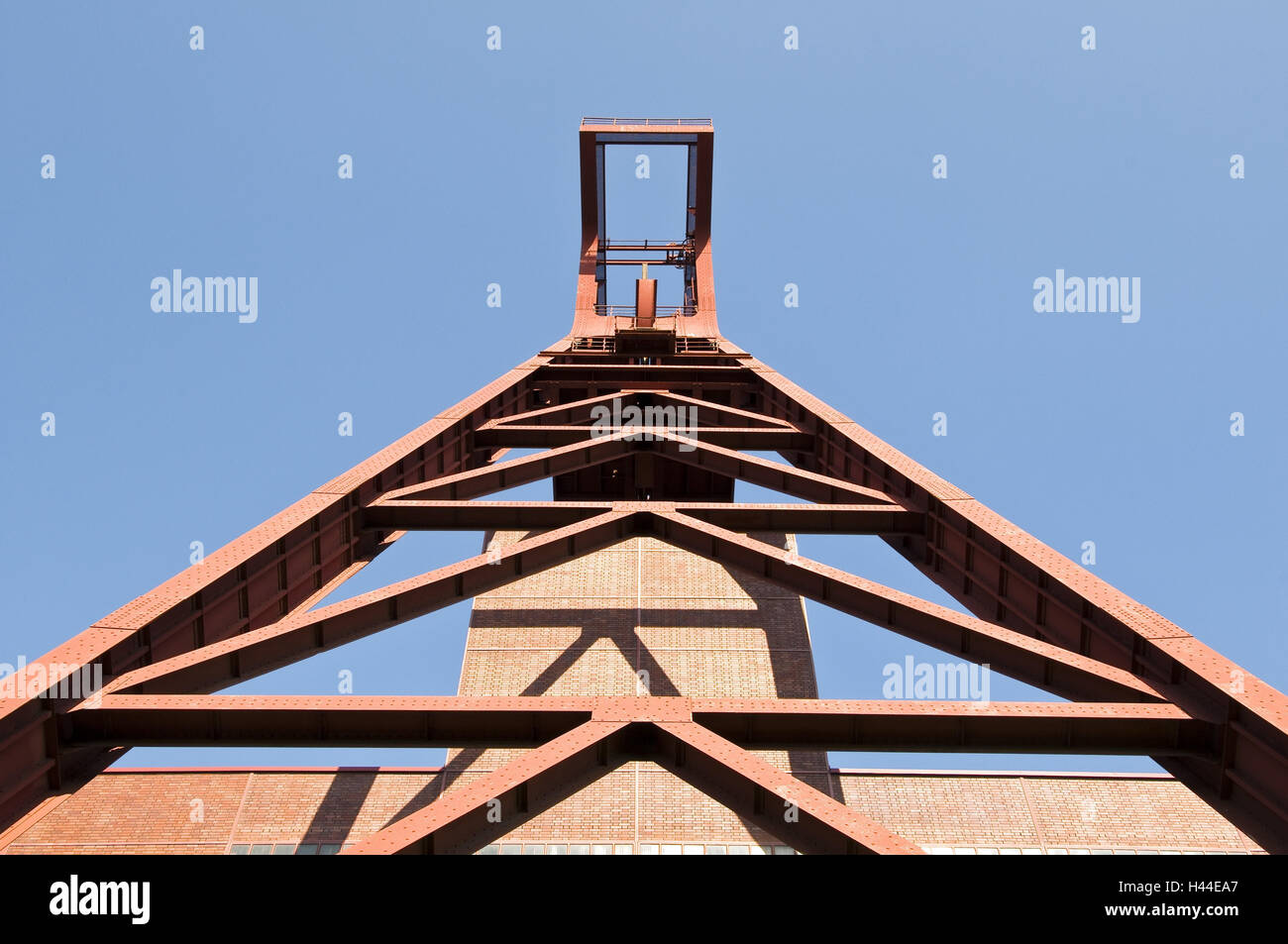 Detail, hoist frame, bay attachment 12, world cultural heritage inch ...