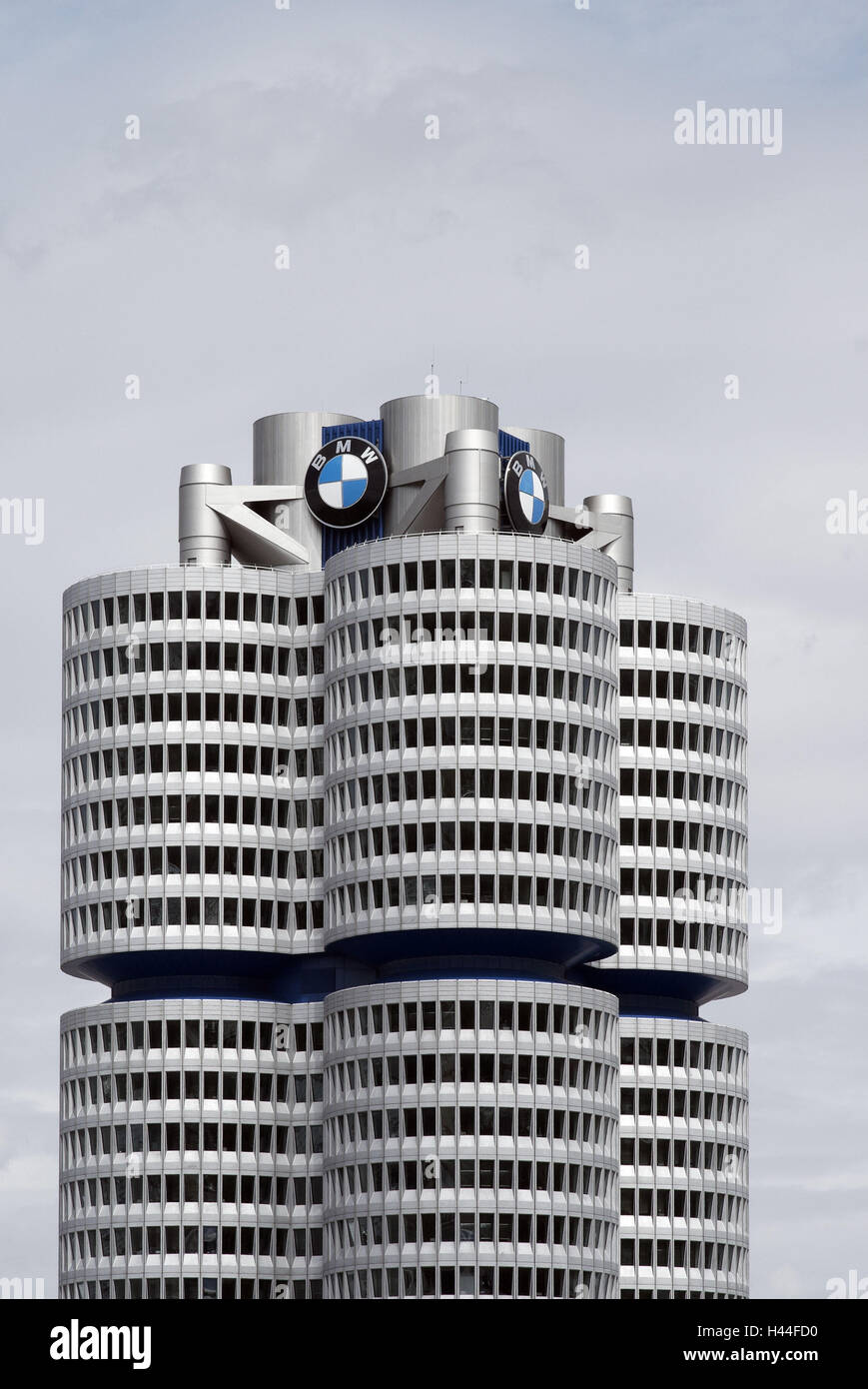 BMW, company headquarters, heaven, blue, detail, Germany, Bavaria ...