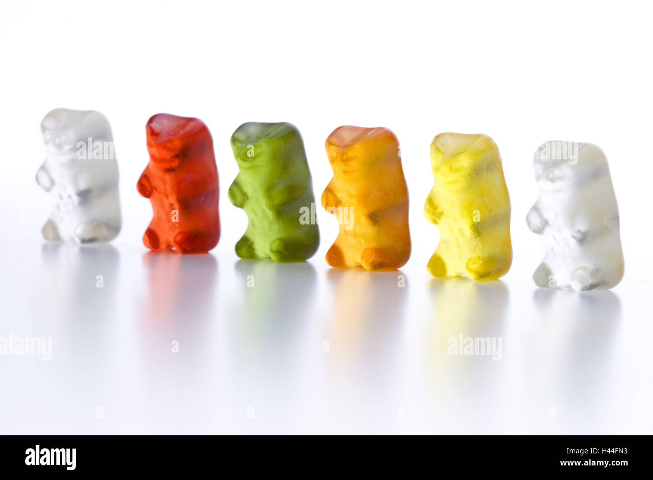Little elastic bears, different colour Stock Photo - Alamy