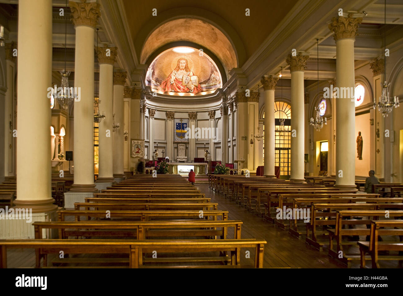 Chile, Patagonia, Peninsula Brunswick, Punta Arenas, cathedral ...