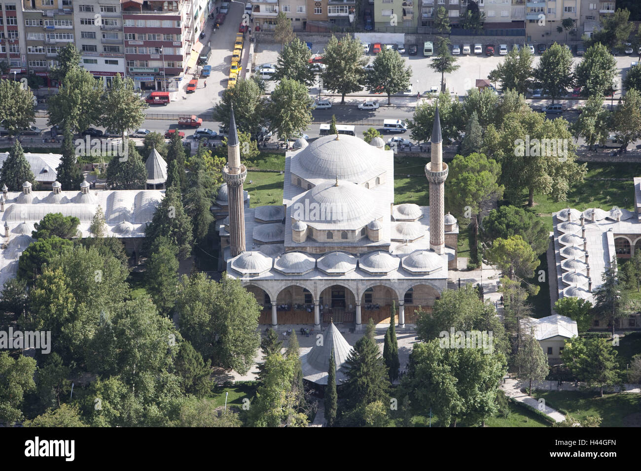 Turkey, Black Sea region, Amasya, mosque, overview Stock Photo - Alamy
