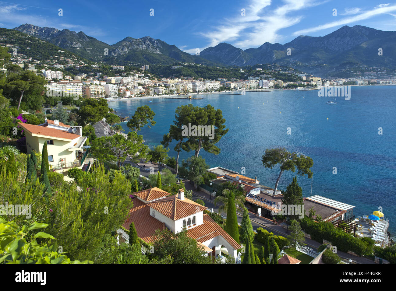 Cap martin villas france hi-res stock photography and images - Alamy