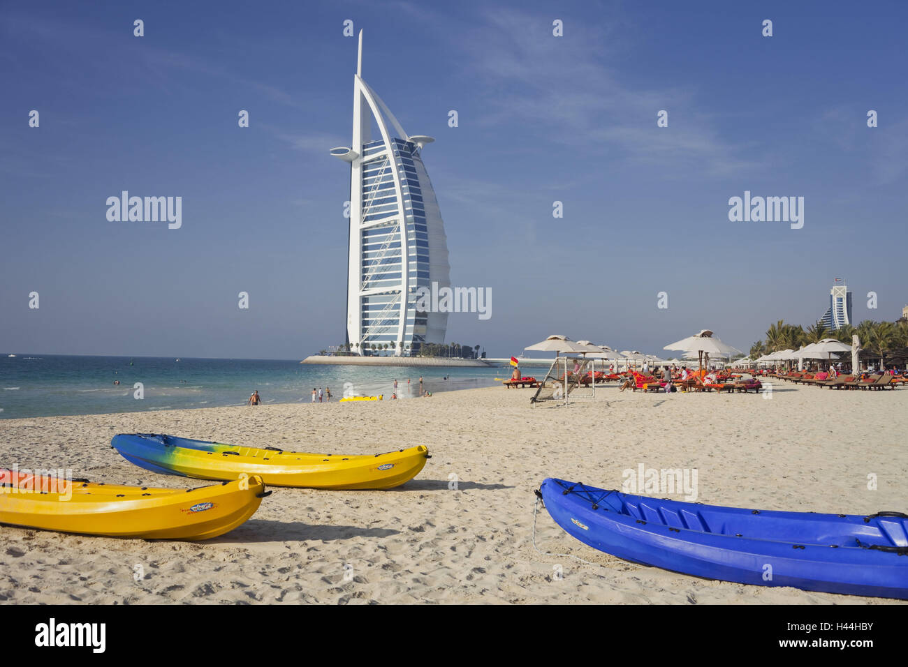 United Arab Emirates, Dubai, Burj Al Arab, beach Stock Photo - Alamy