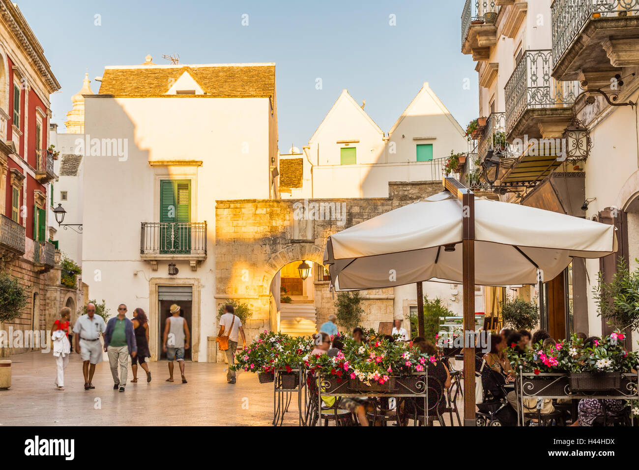Typical italian square hi-res stock photography and images - Alamy