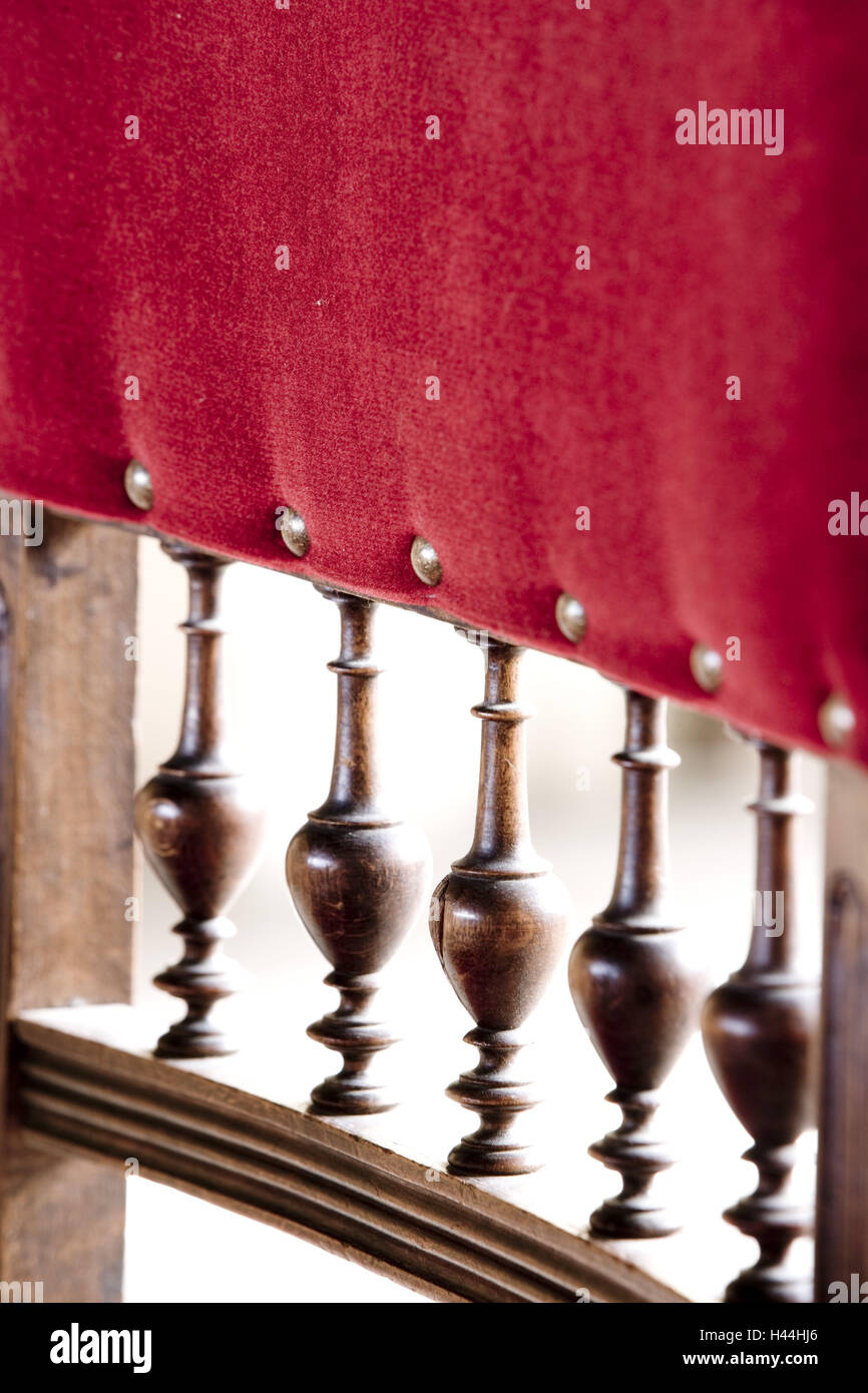Chair back, detail Stock Photo - Alamy