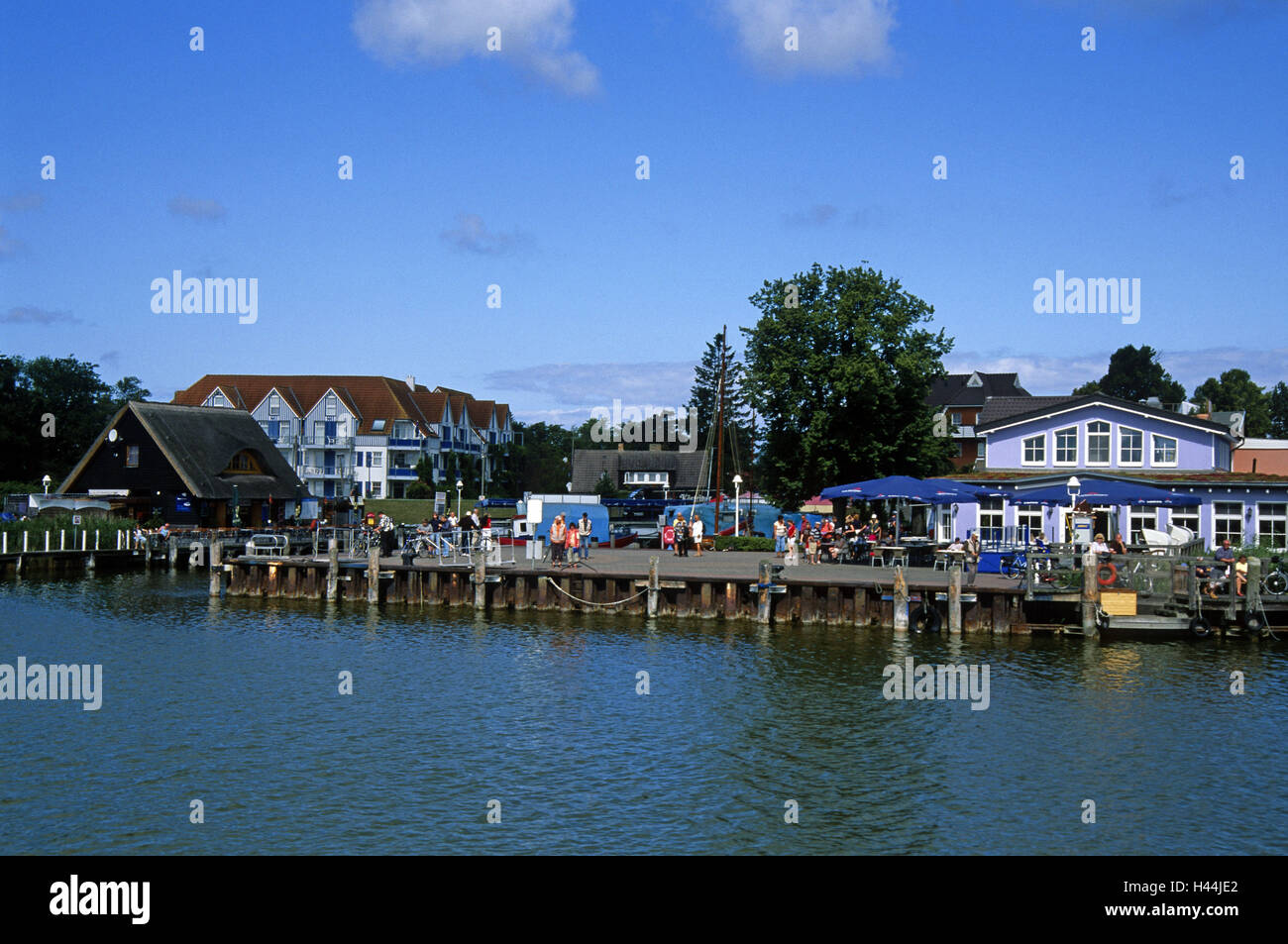 North Germany, Zingst, pier 'Zingst' Stock Photo - Alamy