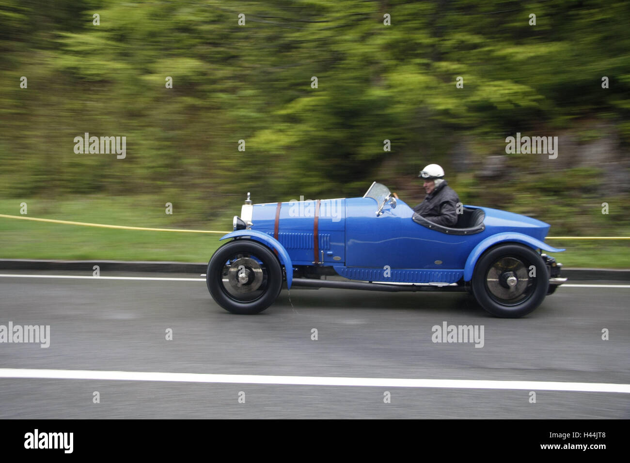 Boiler mountain races, old-timers car, mountain passage, Germany ...