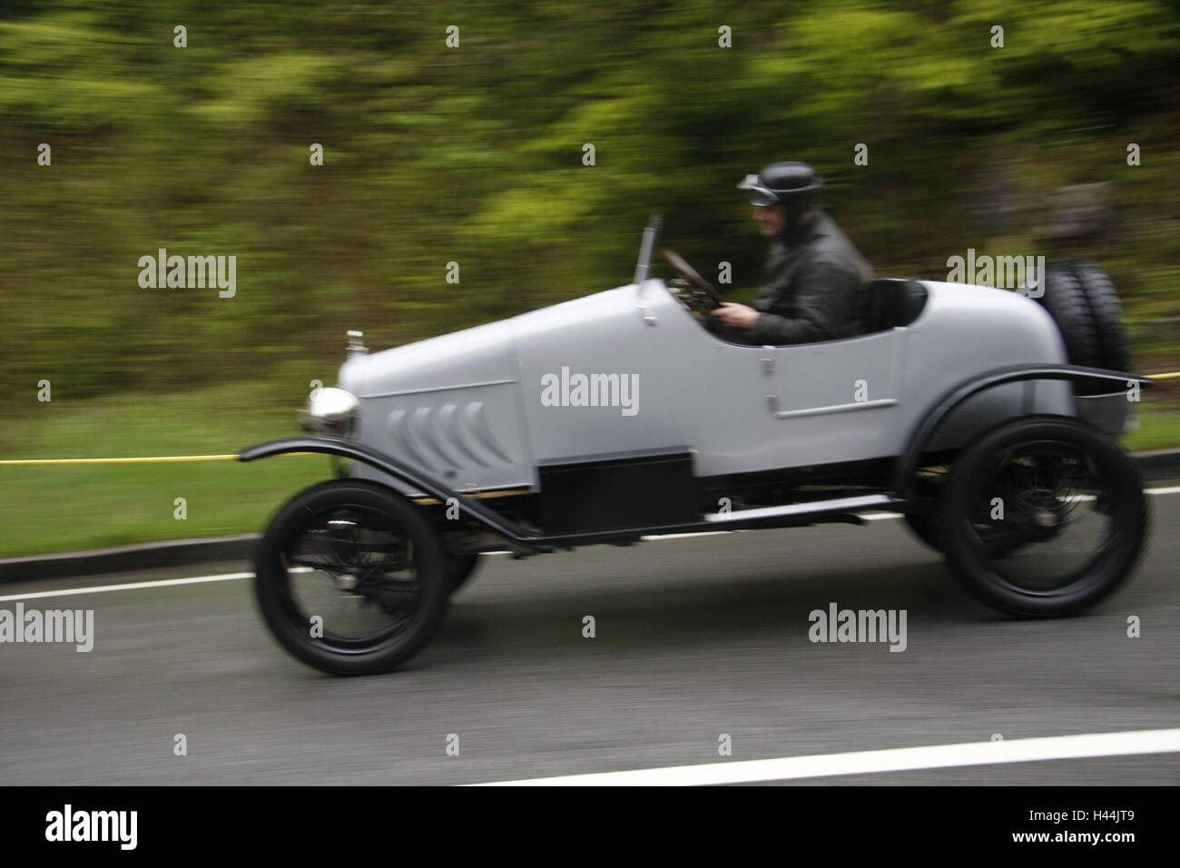 Boiler mountain race, old-timer car, mountain passage, Germany ...