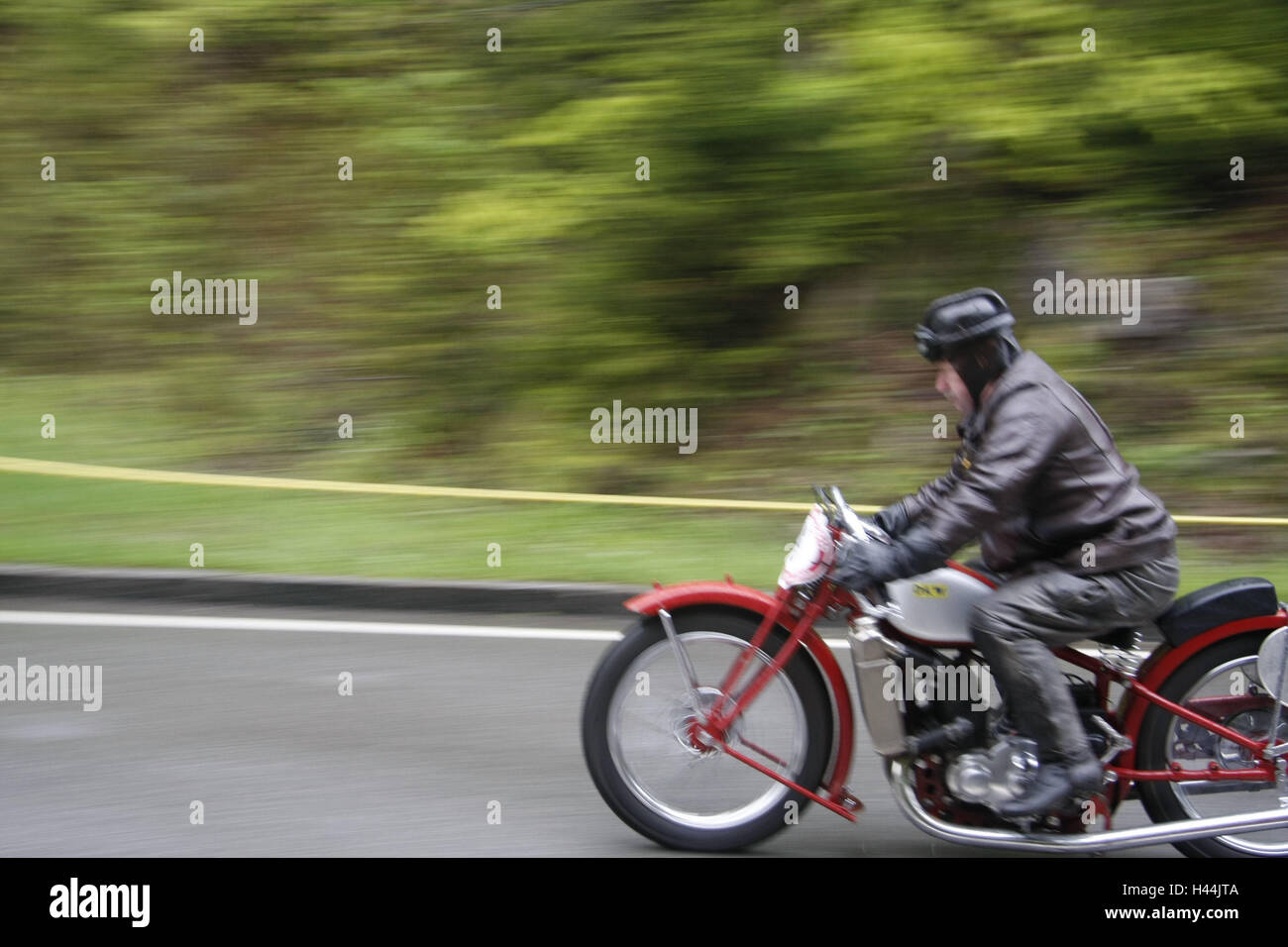 Boiler mountain race, old-timer motorcycle, NSU 251 S., mountain ...
