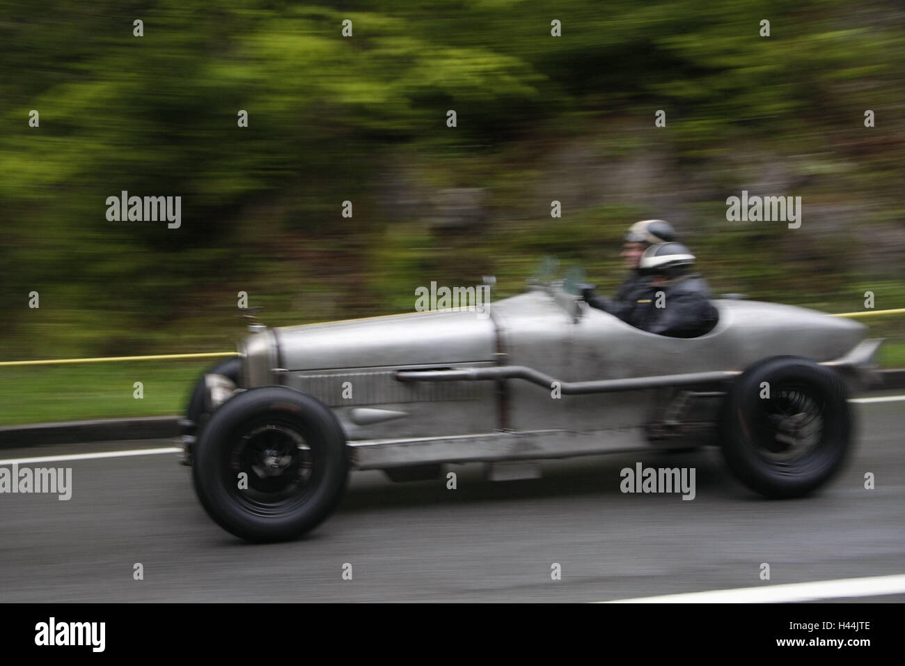 Boiler mountain race, old-timer car, mountain passage, Germany ...