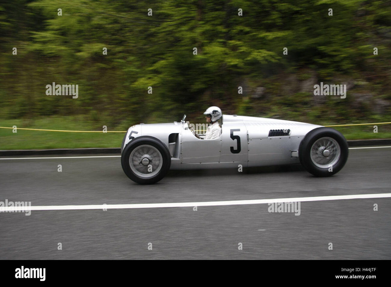 Boiler mountain races, old-timers car, car Union type C, mountain ...
