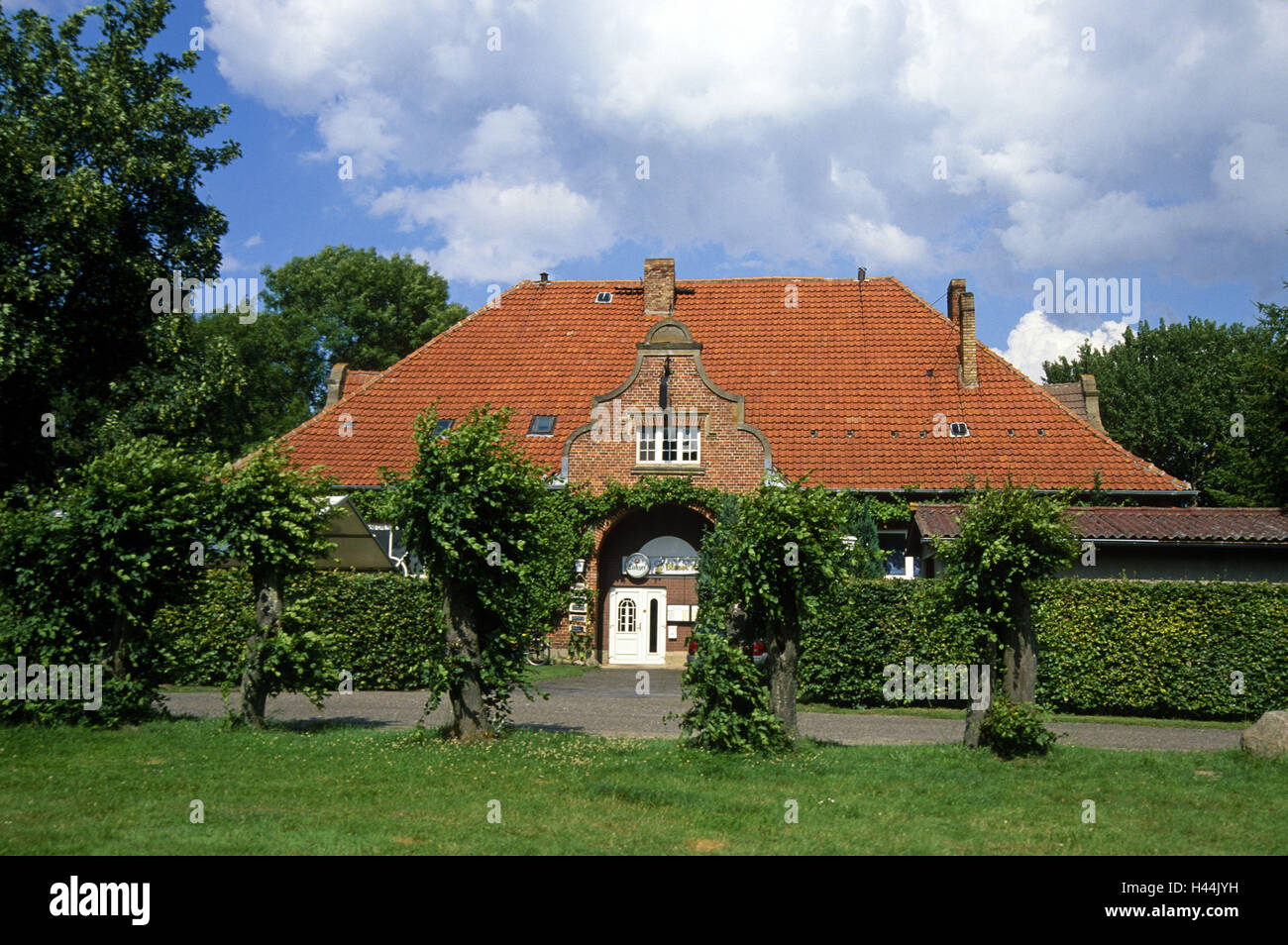 North Germany, Parow, restaurant at the good house Stock Photo - Alamy