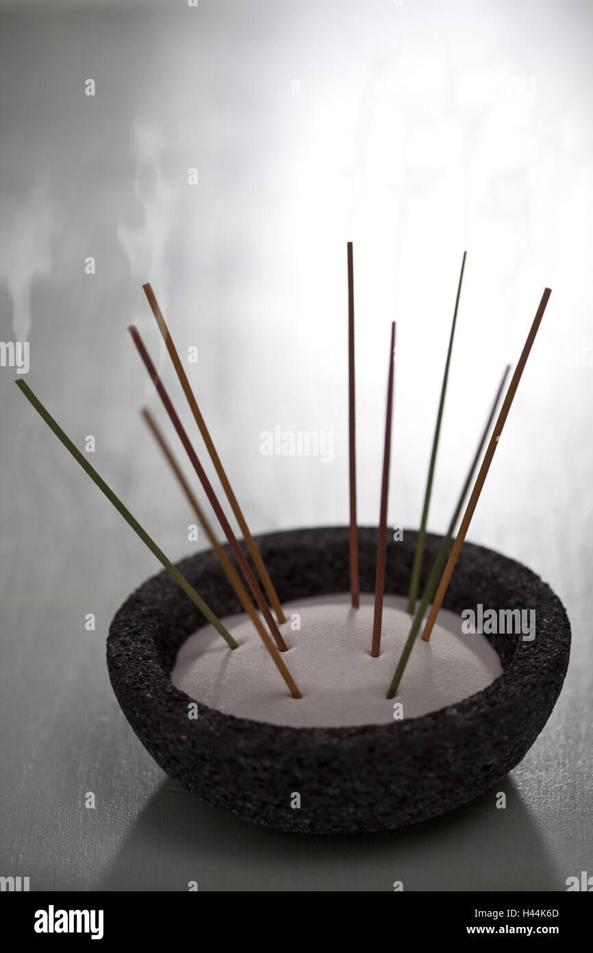 Joss sticks for relaxation Stock Photo - Alamy