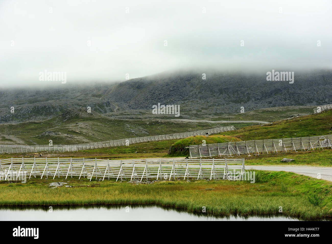 Avalanche fence hi-res stock photography and images - Alamy