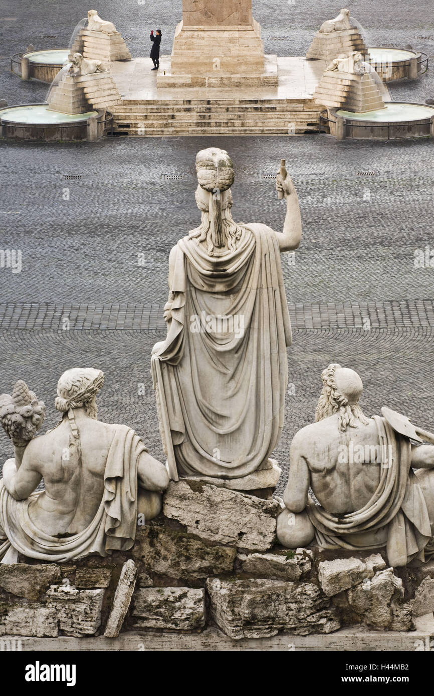 Monte pincio rome hi-res stock photography and images - Alamy