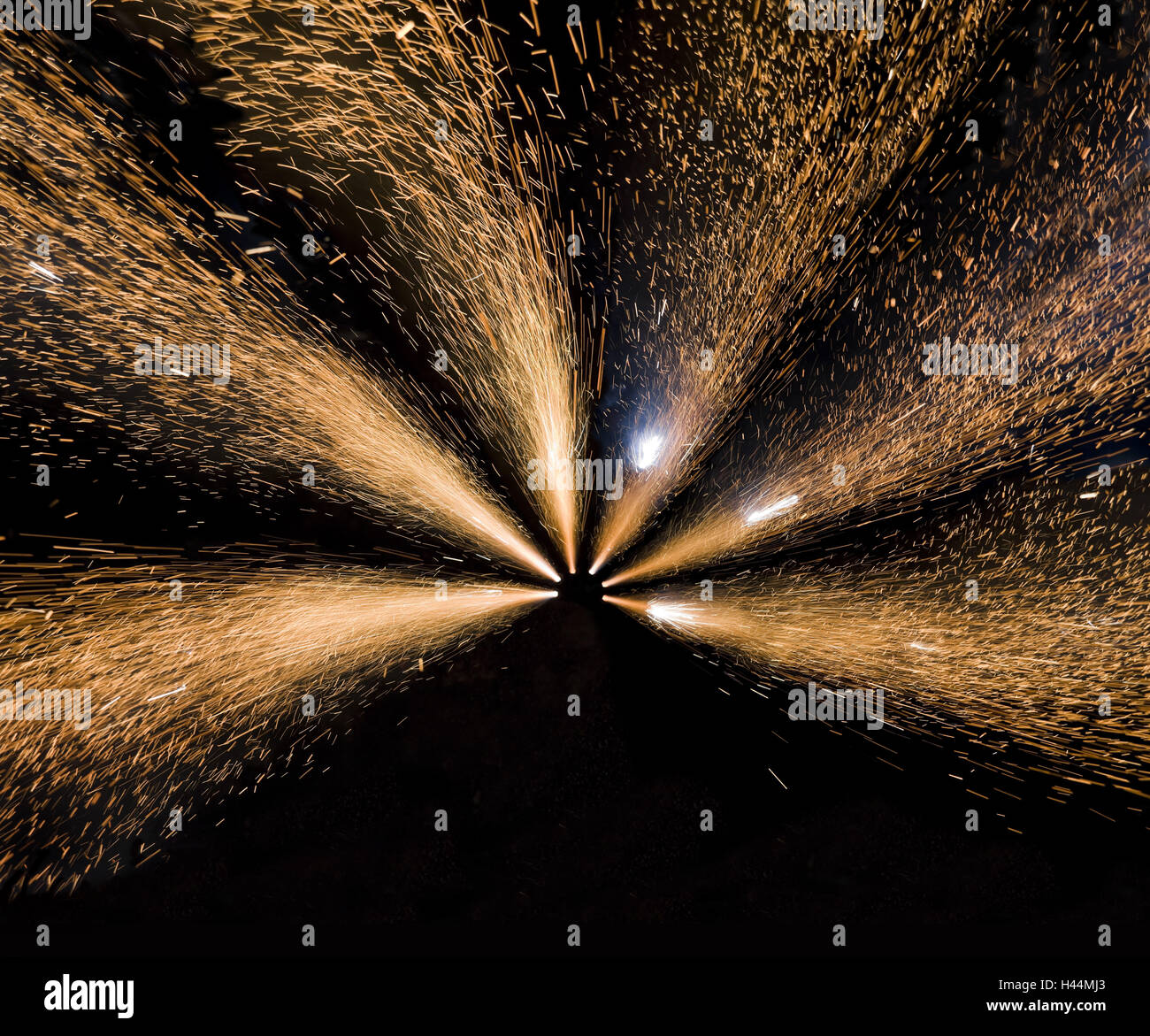 Fireworks, volcano, [M] Stock Photo - Alamy